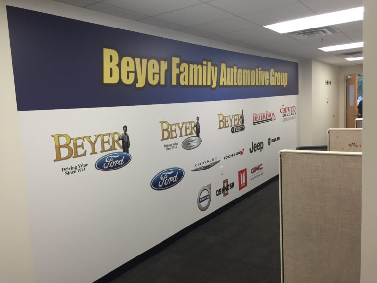 Typestries | branding, marketing, wraps, signs, events | Wall Wraps ...